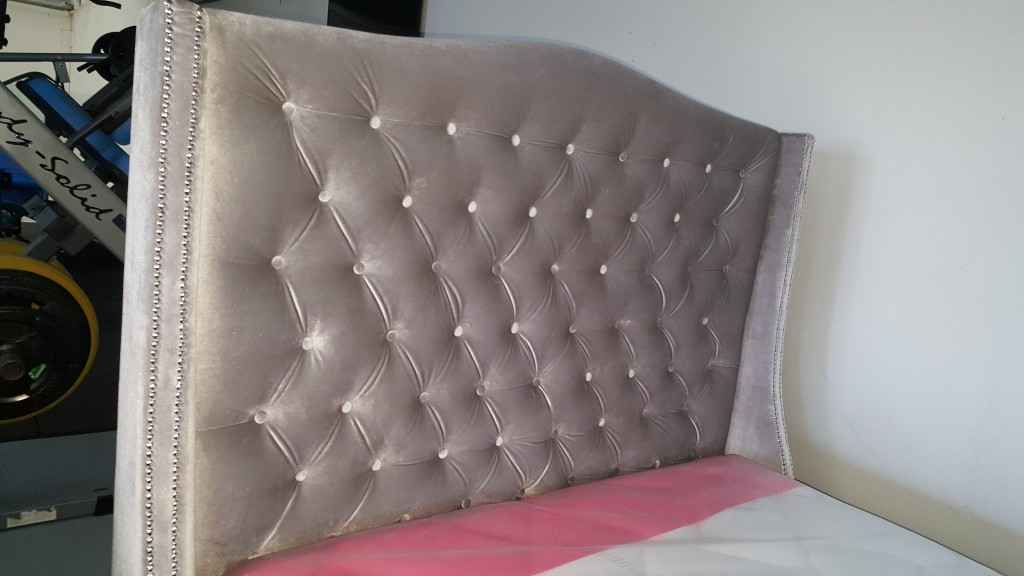 Diamond Button Upholstered Bed Head | Argyle Furniture Designs